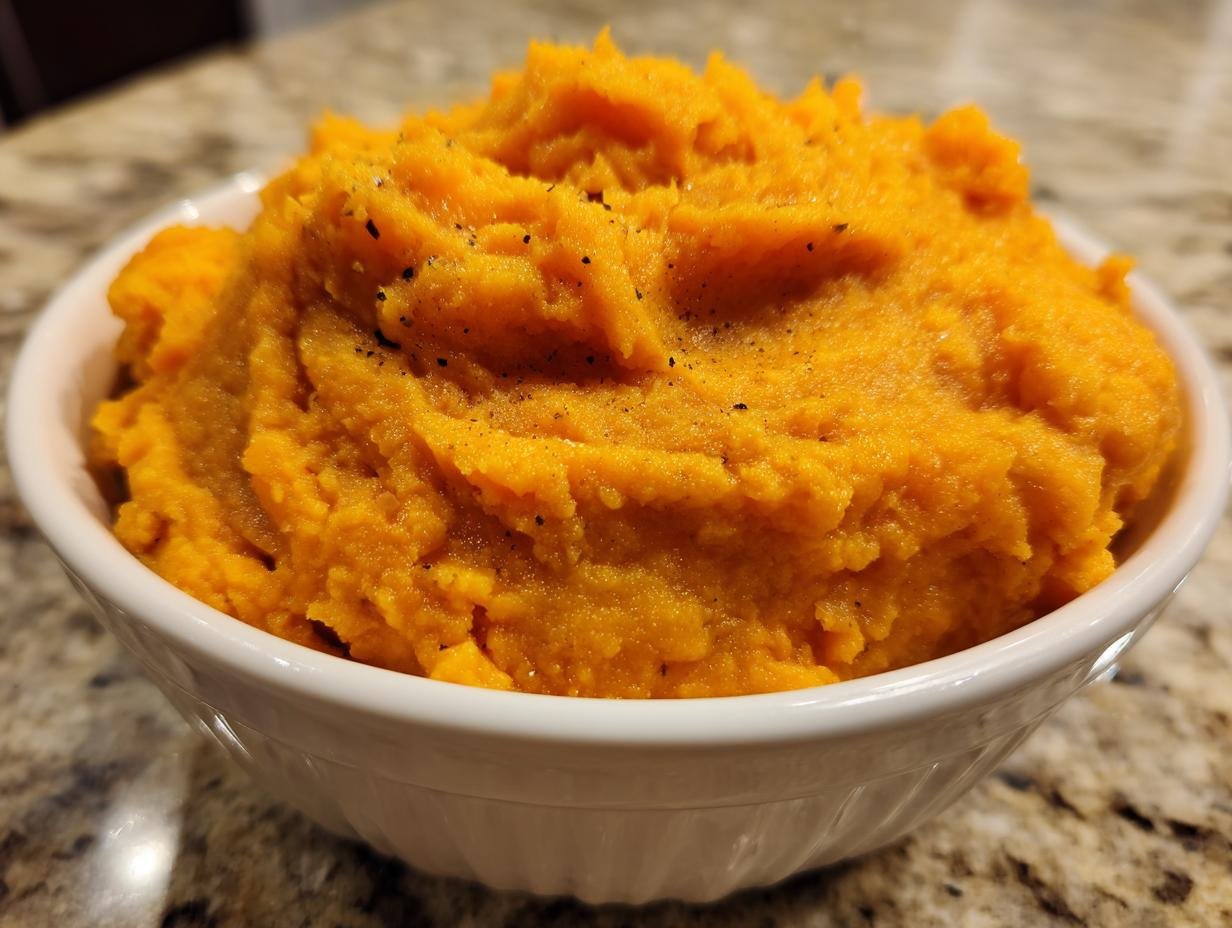 Delicious Roasted Garlic Mashed Sweet Potatoes: 1 Winner - faironplay.com
