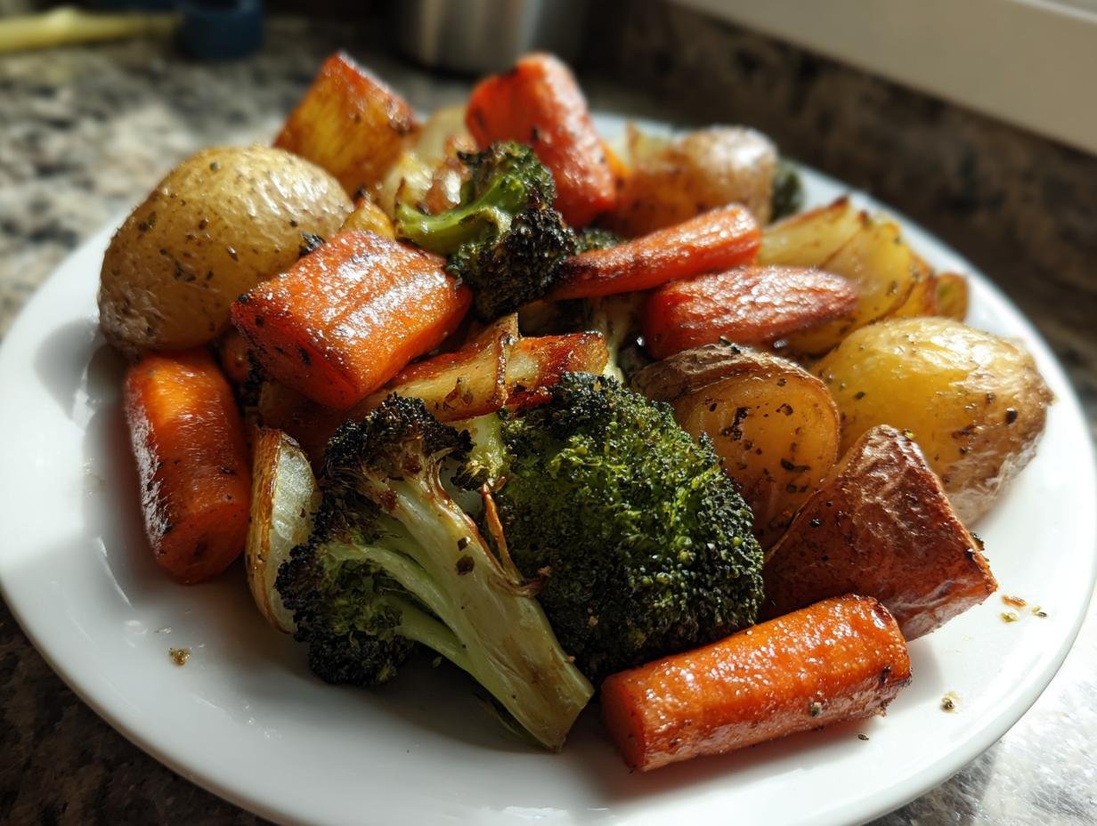 Amazing 15 Minute Easy Oven Roasted Vegetables - faironplay.com